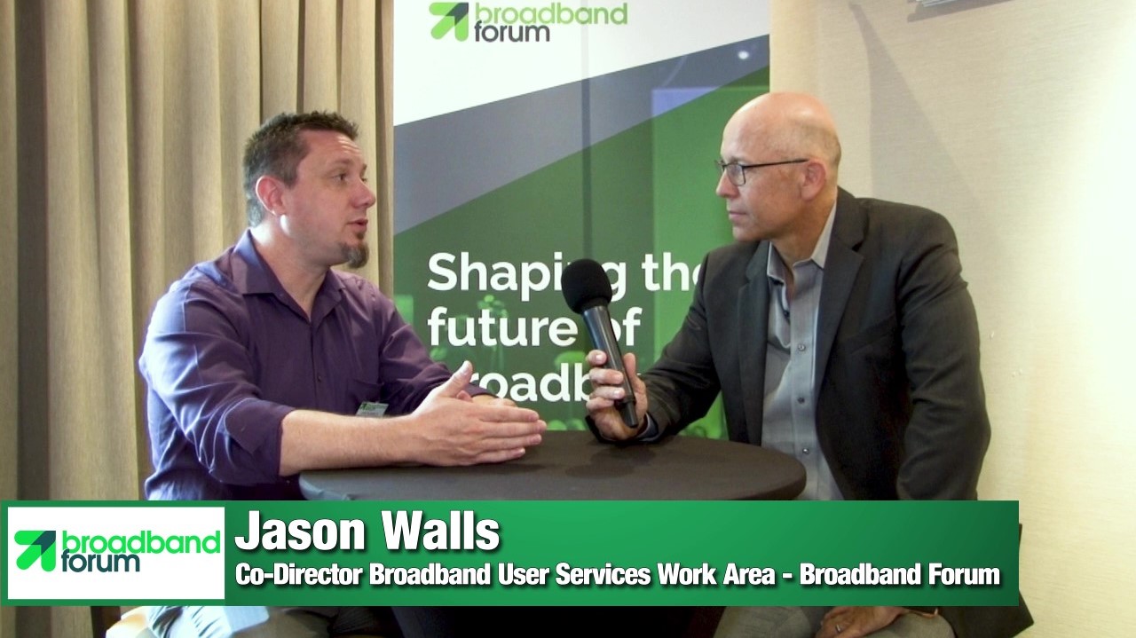 Jason Walls, Co-Director of Broadband User Services, provides an ...